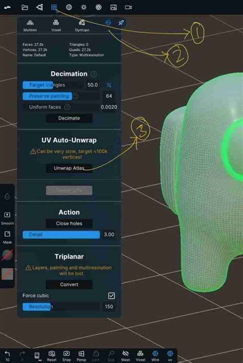 How To Export Nomad Sculpt To Procreate For Coloring