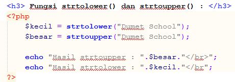 Fungsi String di PHP - Kursus Web Programming