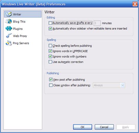 Review Windows Live Writer Beta Paul Stamatiou