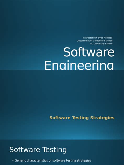 Lecture 8 Software Engineering Cs 2105 Pdf Parameter Computer