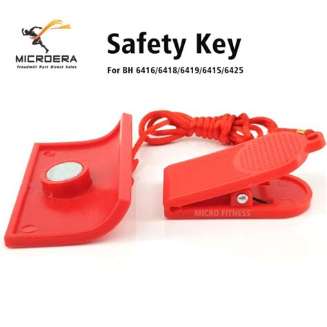 Original BH Treadmill Magnetic Safety Key Running Machine Emergency Safety Switch Stop Lock Lock