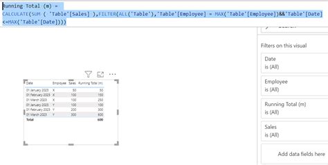 Cumulative Sum In Dax Microsoft Fabric Community