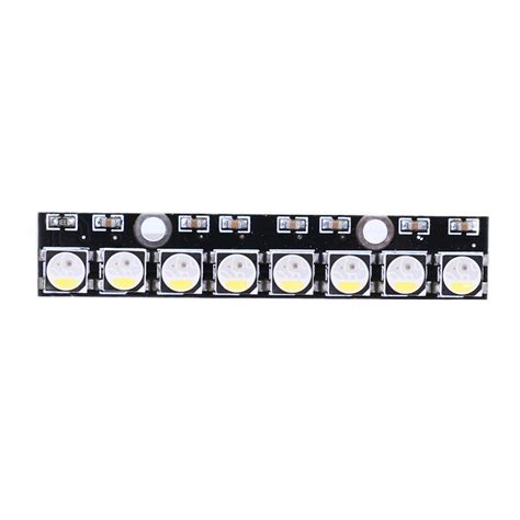 Módulo De Panel De Lámpara Led Completo Rgb Ws2812 5050 De 8 Canales