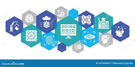 Robotics Chatbot Outline Icon Set Of Robotics Illustration Icons Signs Symbols Can Be Used