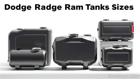 Dodge Ram Gas Tank Size Guide Capacities And Specs
