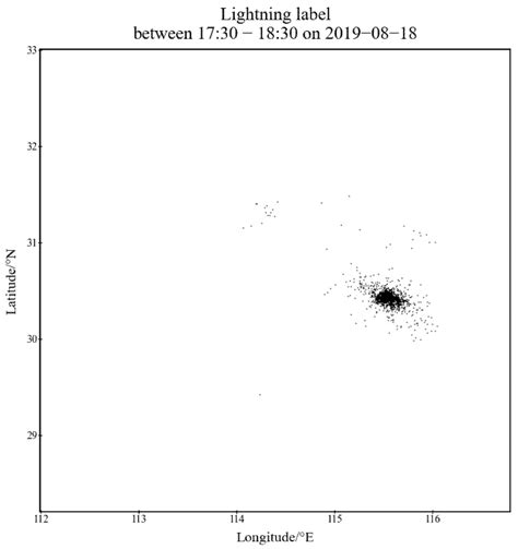 cloud to ground and intra cloud nowcasting lightning using a semantic