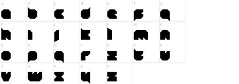 Blob Square Font UrbanFonts Com