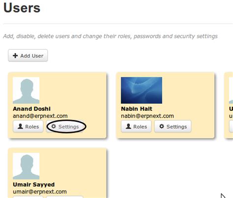 Erpnext User Manual User Access Management In Erpnext
