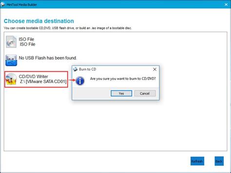 Create Bootable Cddvdusb Drive With Bootable Media Builder Minitool