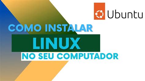 como instalar o linux no seu computador
