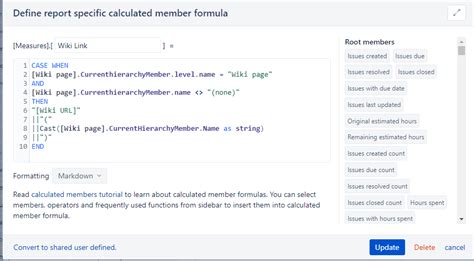 Import Wiki Page Link Into Eazybi Questions And Answers Eazybi Community