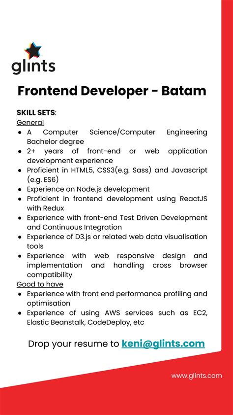 Jobopportunity Frontenddeveloper Frontendjobs Frontendengineer