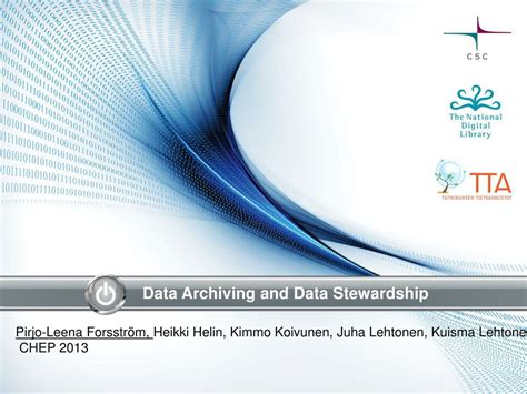 PPT Data Archiving And Data Stewardship PowerPoint Presentation Free Download ID