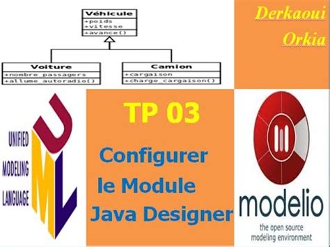 TP 03 GL Configurer Le Module Java Designer Dans L Outil Modelio