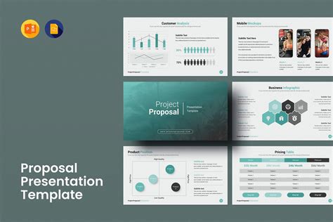 Project Proposal Powerpoint Template Behance