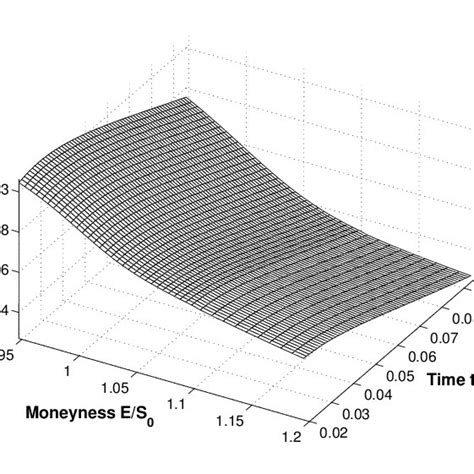 3 Run 42 Local Volatility Function Computed From Market Data