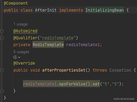 Springboot启动时初始化缓存数据springboot 初始化缓存 Csdn博客
