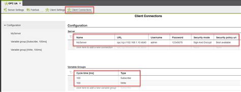 How To Configure The Opc Ua Client On A Plcnext Control Device
