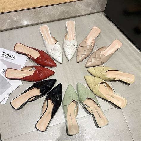 Slip On Heels Tft19592 The Fashion Trends