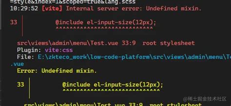Vue3项目中配置sass，vite报错undefined Mixinvite报错 是因为scss的内置语法需要预编译。 掘金