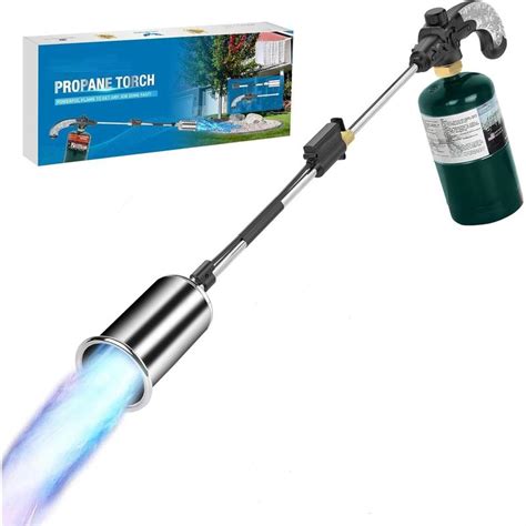 High Output Propane Weed Torch With Self Igniter 1 200 000 Btu Flame