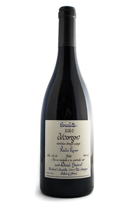 2020 Daniel Bouland Morgon Corcelette Vieilles Vignes Sable Bousab20