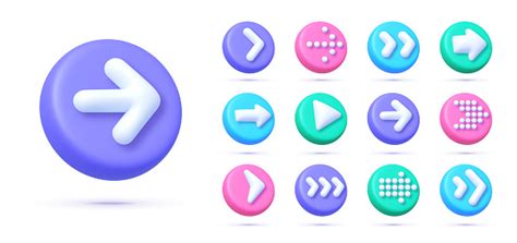 화살표 3d 세트 어떤 목적 든지를위한 중대한 디자인 웹 디자인을 위한 최신 인포그래픽 템플릿입니다 벡터 3d 그림 3차원 형태에 대한 스톡 벡터 아트 및 기타 이미지