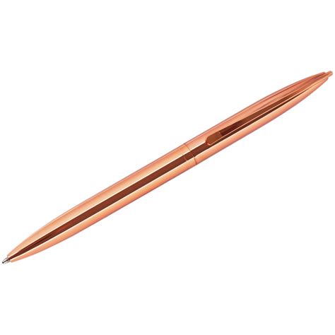 Ручка шариковая автоматическая MESHU "Rose gold" синяя, 1,0 мм MESHU-MS ...