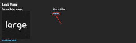 How Do I View Edit Update My Label Page Info Traxsource Artist Label Support