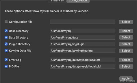 Mac 启动mysql出错——点击start Mysql Sever变绿后马上变红mysql Mac 不断绿又变红 Csdn博客
