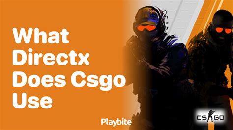 What Directx Version Does Csgo Use Playbite
