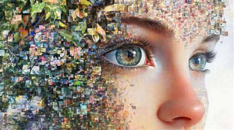 Generative Adversarial Networks GANs Creating Realistic Images From Data Stock Illustration