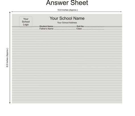 School Answer Sheet Printing Service At ₹ 2page In Vasai Virar Id