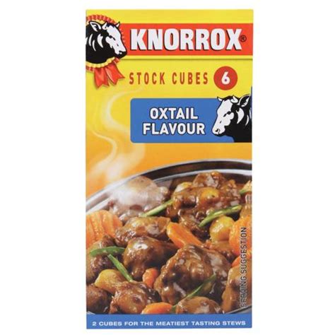 Knorrox Oxtail Flavoured Stock Cubes 6 Pack Check That