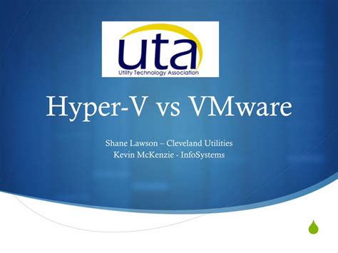 Pdf Hyper V Vs Vmware Utility