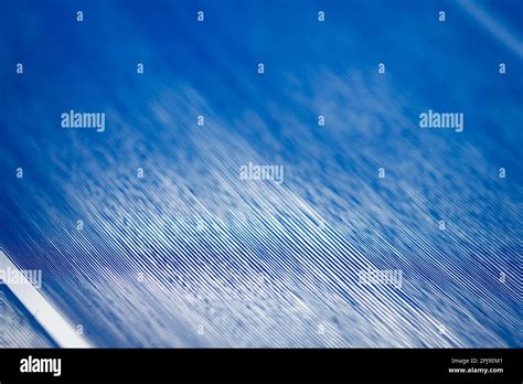 Macro Shot Of Blue Color Vinyl Record Surface Of An Old Vinyl Record Shallow Deph Of Field