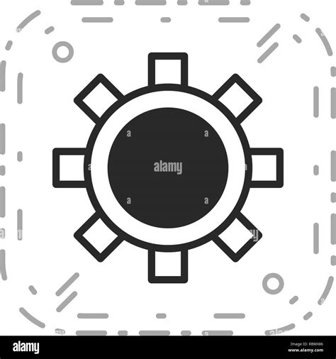 Vector Settings Icon Stock Vector Image And Art Alamy