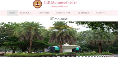 IIT JEE Main Advanced 2017 Registration Exam Result Dates Announced My Exam EduBlog Of