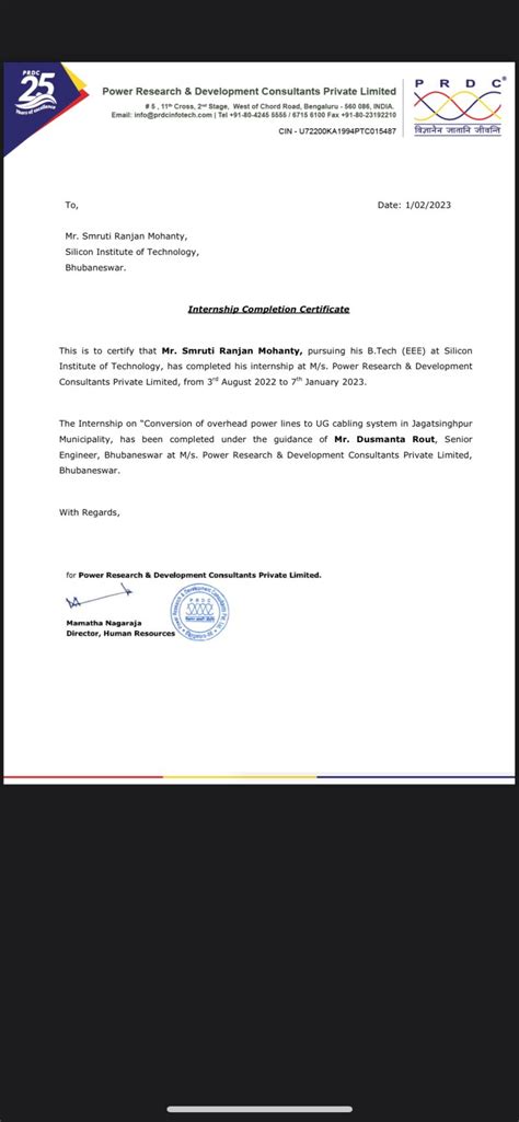 Smruti Ranjan Mohanty On Linkedin I Would Like To Share That Ive Successfully Gained An