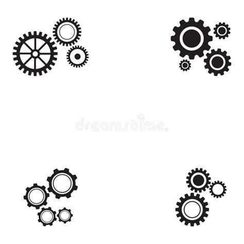 Gear Setting Icon Vector Design Illustration Stock Illustration Illustration Of Graphic