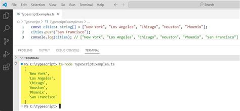 How To Use Typescript Const Arrays