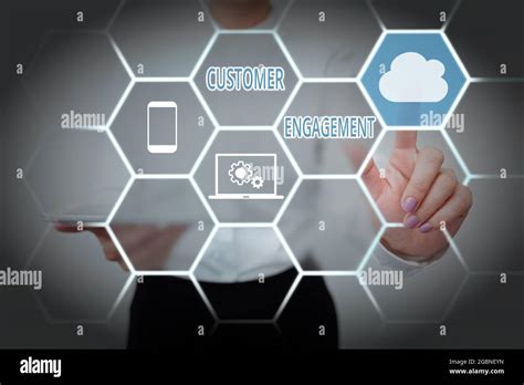 Sign Displaying Customer Engagement Business Overview The Emotional Connection Between A