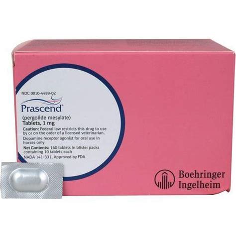 Prascend Pergolide Tablets 1mg 60ct • Find At Klarna