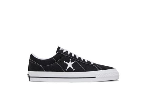 Кроссовки Stussy x Converse One Star Low Black купить оригинал - цена в ...