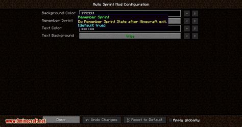 Auto Sprint Mod 1 16 1 1 15 2 Always Sprint With A Keybind Mc Mod Net