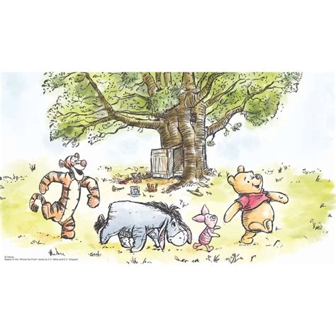 Winnie The Pooh Colour Illustrations