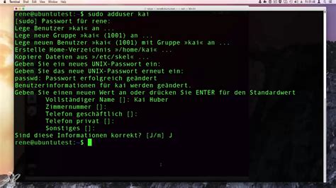 Gestion Des Utilisateurs Sous Linux Créer Et Supprimer Des Utilisateurs