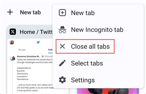 How To Close Tabs On Android