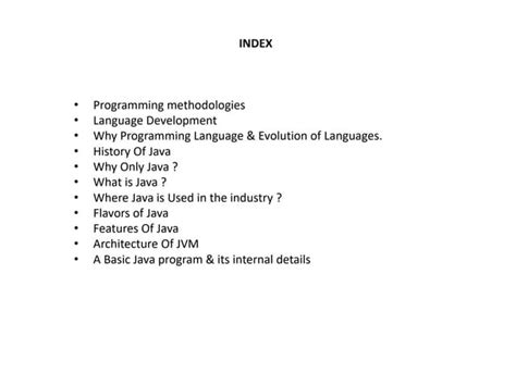 Basics-Of-Java | PPT
