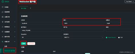 web客户端页面连接mqtt服务 web mqtt csdn博客